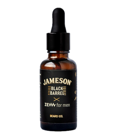 Zew • Jameson Black Barrel Beard Oil • Olejek do Brody 30 ml